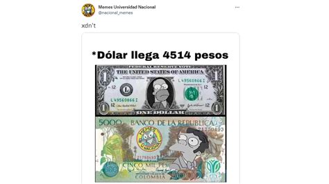 Los Memes De La Subida Del Dólar A Lo Bien Parce