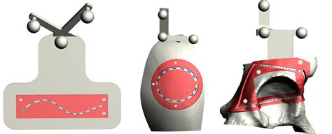 Cad Model Of The Templates Designed Ad Hoc For Each Phantom To Test The