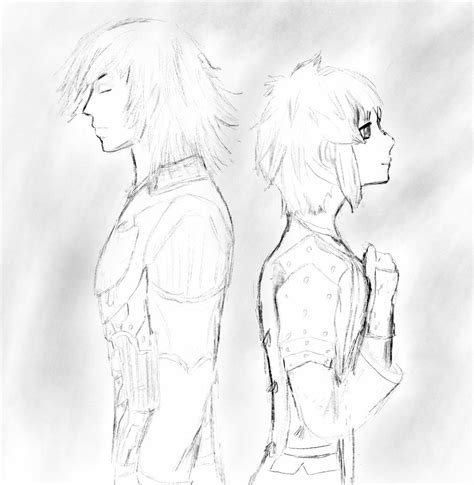 Fanart Of Jin And Lora I Drew Rxenobladechronicles2