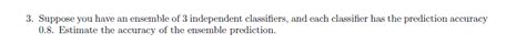 Solved Please Help This Data Mining Question Suppose You