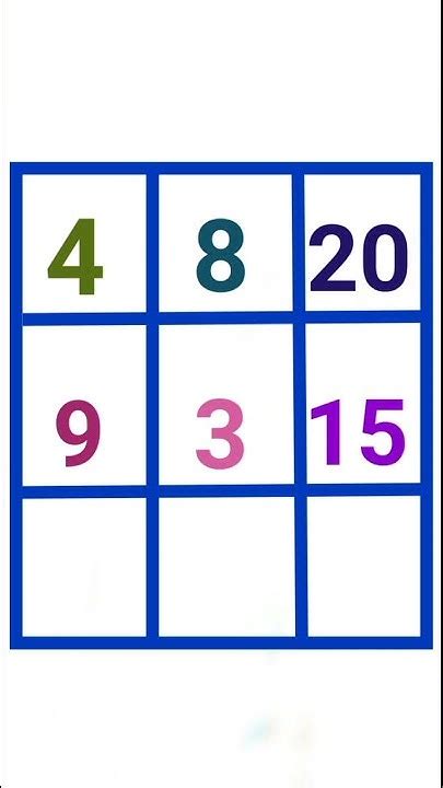 Find Missing Number Shorts Youtube