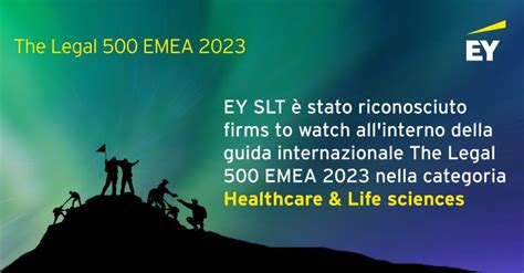 The Healthcare And Life Sciences Team At Ey Tax And Law Italy Is Headed