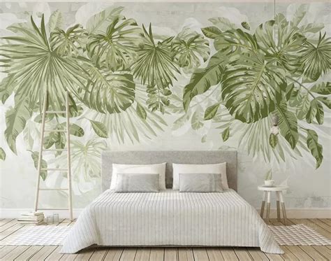 Растительный Рисунок На Стене Collection Design Ru