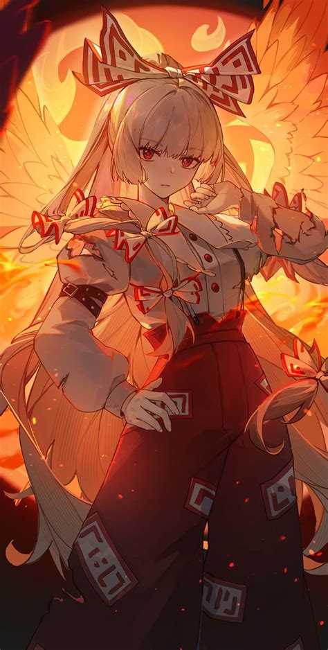 东方project藤原妹红 Kayaillustration Pixivbox