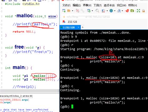 动手实现内存泄漏检测组件 c hook malloc 指定进程 csdn博客