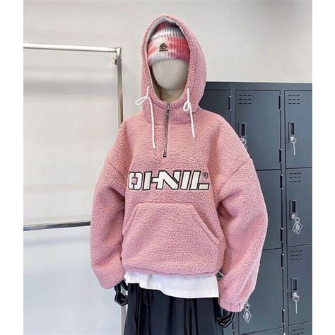 Hoodie Lông Cừu Ohnil Cleece Hoodie