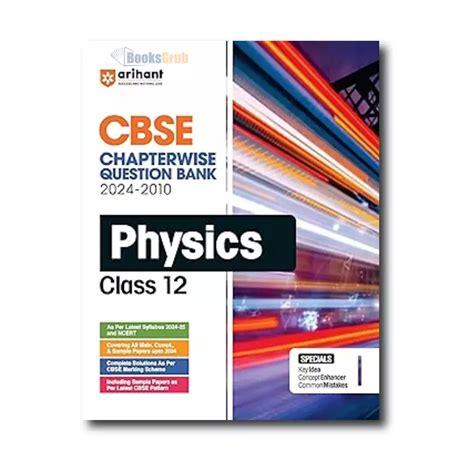 Buy Cbse Chapterwise Question Bank Physics For Class 12