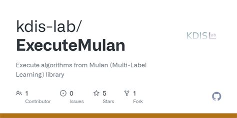Github Kdis Labexecutemulan Execute Algorithms From Mulan Multi