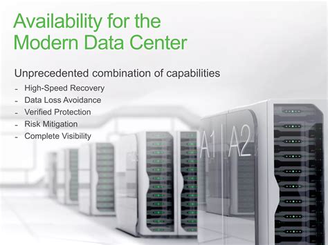 Defining Availability For The Modern Data Center Pdf