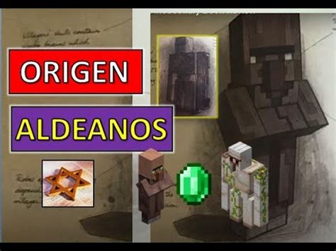 El VERDADERO Origen De Los Aldeanos De Minecraft COMPLETO MOBESTIARY