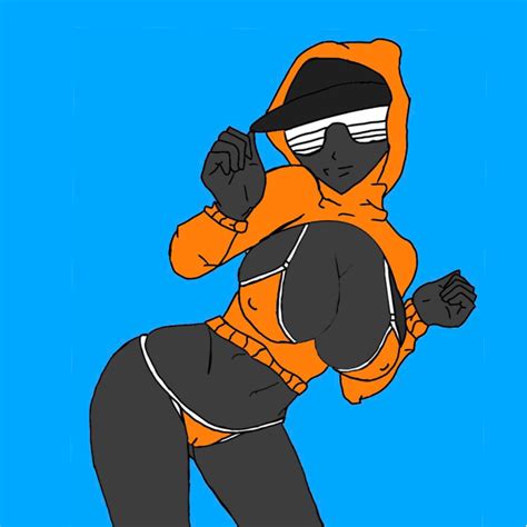 Rule 34 Big Breasts Breasts Glasses Hoodie Liam Gallindo Mask Mommy