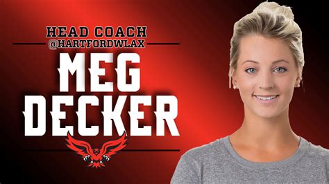 Meg Decker Named Inaugural Head Womens Lacrosse Coach University Of Hartford Athletics