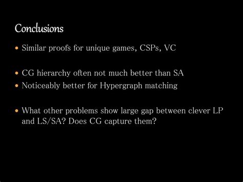 Ppt Chvátal Gomory Rounding And Integrality Gaps Powerpoint Presentation Id2526531