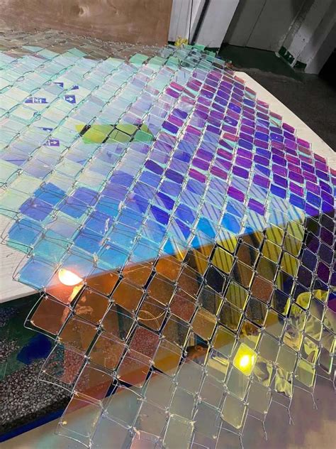 Laser Plexiglass Rainbow Board Acrylic Pmma Iridescentradiant Shee