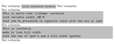 Color Getting Verbatim With Soft Grey Background As In Tex