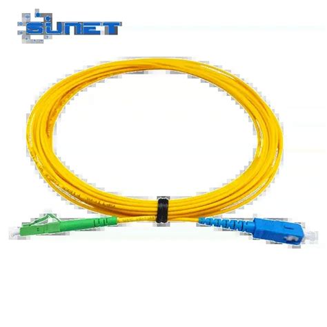 PATCH CORD LC APC SC UPC PVC G652D SX 1 5M Fiberpon Technology