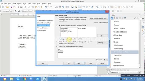 Class 10 Mail Merge Part 2 Youtube