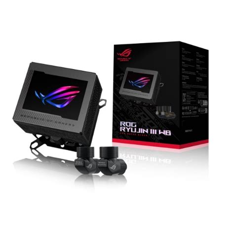 Asus Rog Ryujin Iii Wb Rog Ryujin Iii Wb Cpu Water Block 3 5′ Lcd Brace Tech