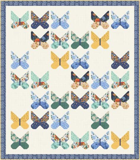 Moda Fabrics Winging It Sundance Quilt Kit By Crystal Manning KIT Emerald City Fabrics