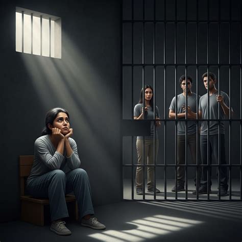 Mysterious Young Woman Held In A Cell Ai Art Generator Easy Peasyai