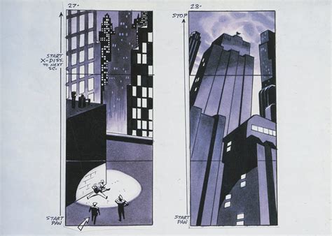 Living Lines Library Batman Tv Series 19921995 Storyboards