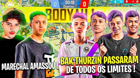 4X4 APOSTADO NOVO TIME DO BAK VS TIME MARECHAL BAK E THURZIN FORAM