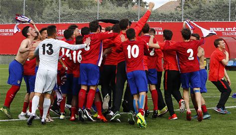 El Atlético De Madrid Juvenil Campeón De Liga Club Atlético De