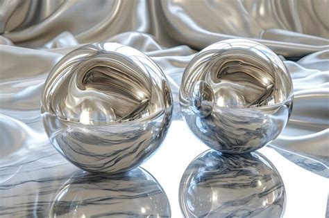 Intersecting Spheres Premium Ai Generated Image