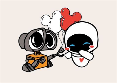 Wall E Eve Love