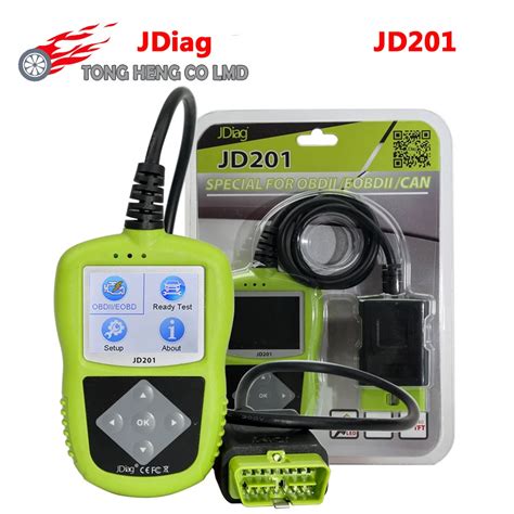 Jdiag Jd Obd Fault Code Reader Automotive Scanner Obdii Eobd Can Car Diagnostic Tool Battery