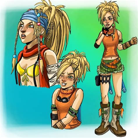 Best Girl Rikku My Favorite Female Character From Final Fantasy 0c