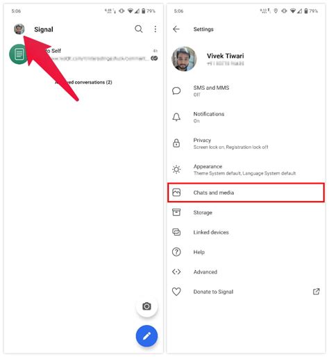 How To Backup And Restore Signal Messages Between Devices Mashtips