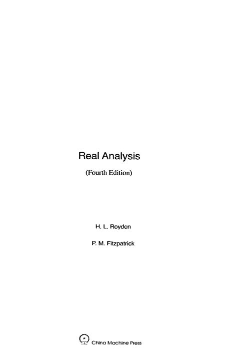 Solution Real Analysis Th Ed Royden Studypool