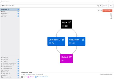 generate logical navigation for your excel file perfectxl explore