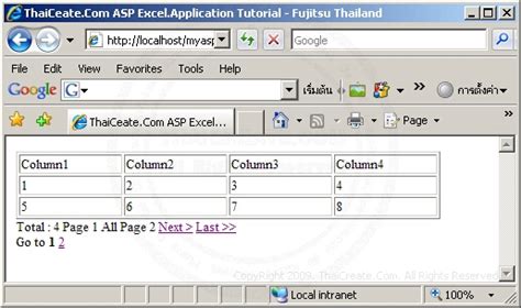 asp ado excel list record paging pagination microsoft excel driver xls