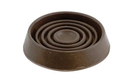1 3 4 Brown Color Round Rubber Cups 4 Pack Hardwick And Sons