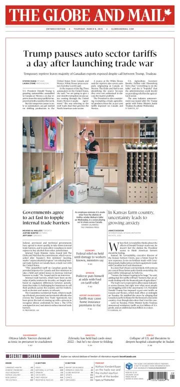 The Globe And Mail Newspaper Subscription Pressreader