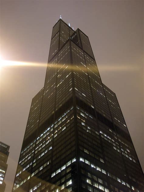 Sears Tower At Night A Photo On Flickriver