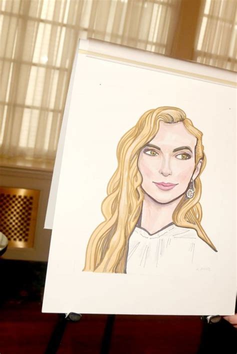 Jodie Comer At A Caricature Portrait Celebration In New York 06052023