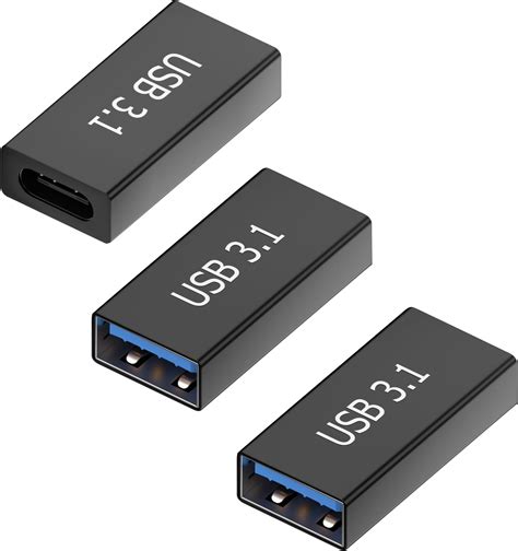 Jp Access E Direct 2個入 Usb C メス To Usb A メス 変換アダプタ 10gbps Usb3 2 Gen2 変換コネクタ Typec メス
