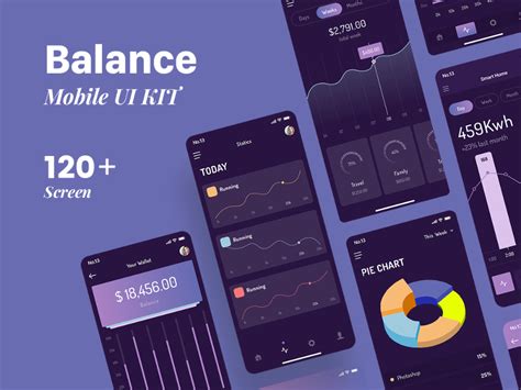 Balance Ui Kit Statics Uplabs Ui Kit Kit Balance