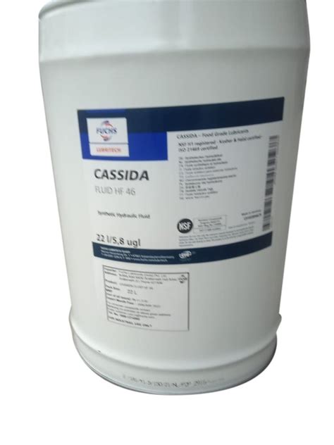 Cassida Fluid Hf 46 For Food Machinery At ₹ 1700litre In Mumbai Id