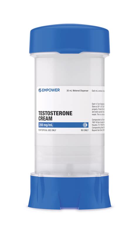 Compounded Testosterone Vaginal Cream Empower Pharmacy