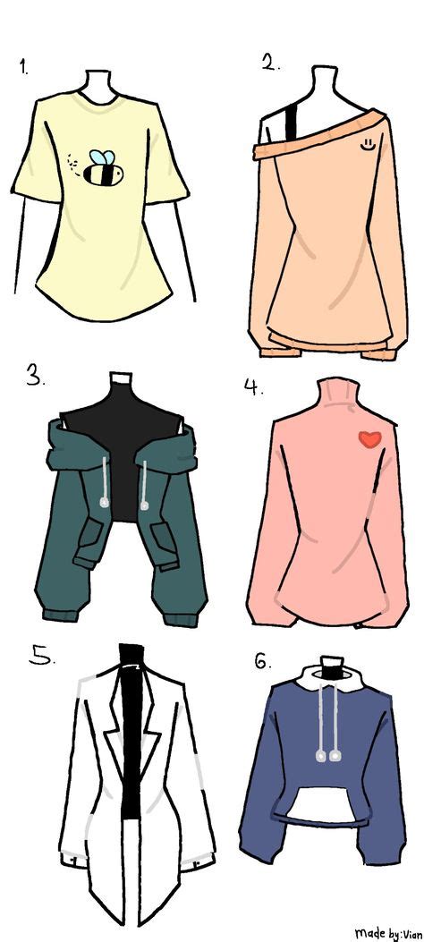 Cute Outfit Drawing Ideas