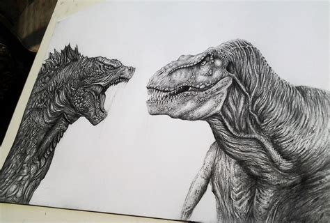 T Rex Vs Godzilla