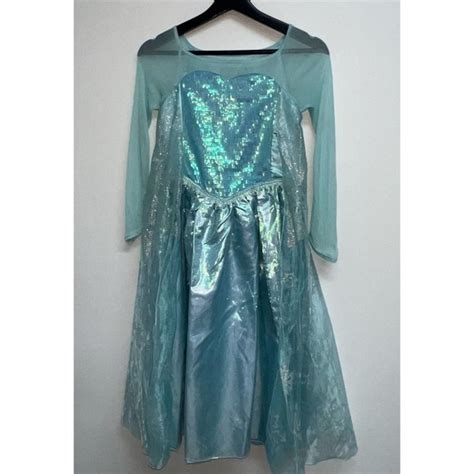 Disney Costumes Disney Store Frozen Elsa Costume Dress Girls Size 7