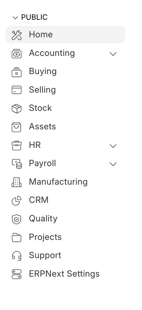 Missing Erpnext Shortcuts At Sidebar Erpnext Frappe Forum