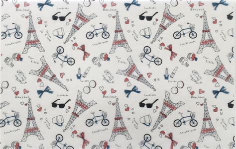 Edible Patterned Rice Wafer Paper Paris Travel Cake Wrap Frill Or