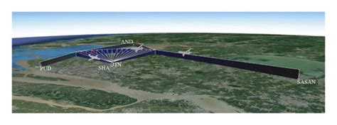 aircraft flying along the sequencing leg download scientific diagram