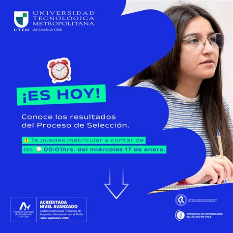 Pop Up Utem Seleccion Admisión Utem